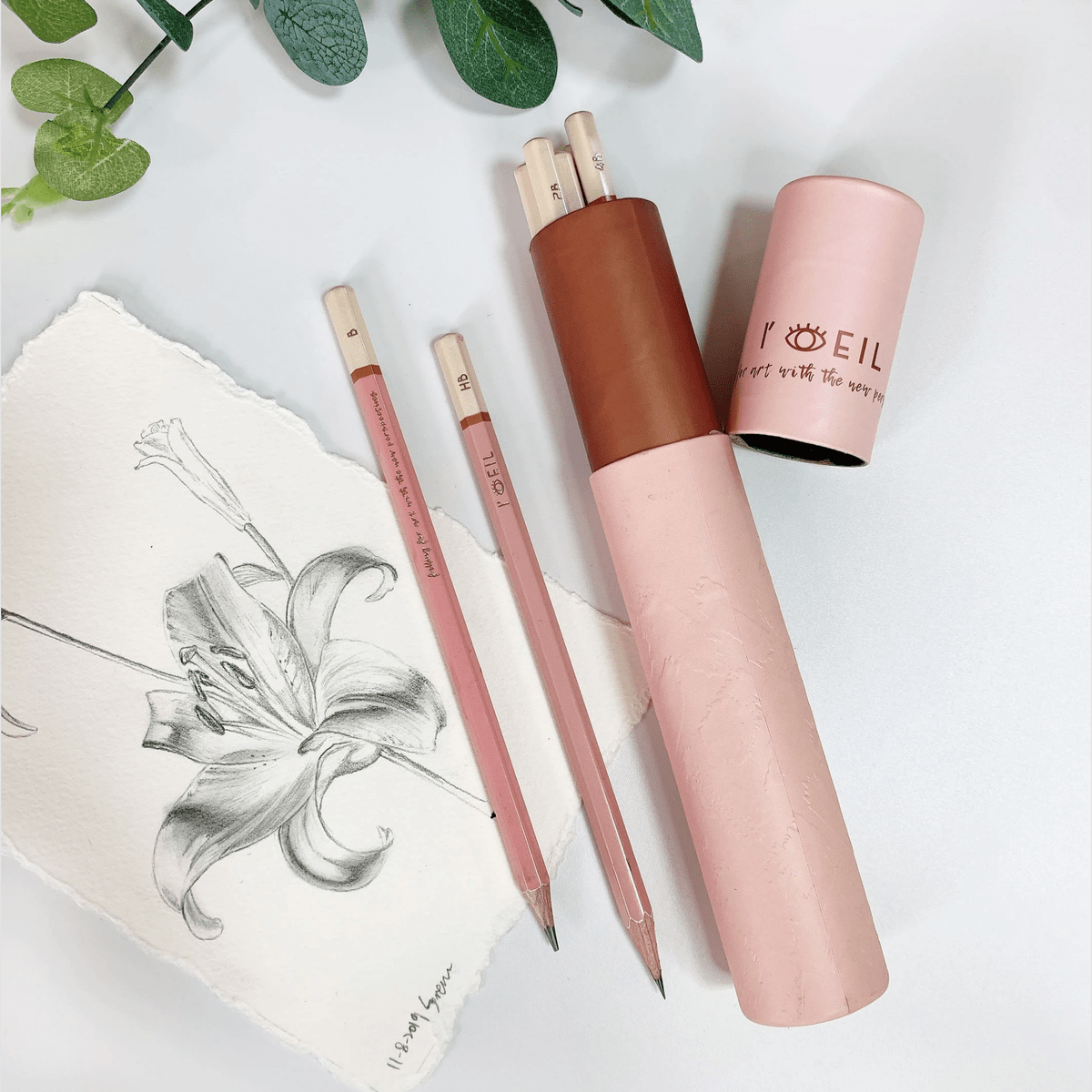 The Eye Graphite Sketching Pencil Set – Design Life Kids