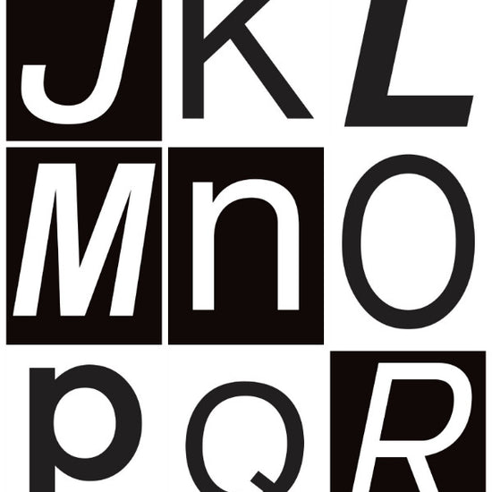 Modern Letter Print – Design Life Kids