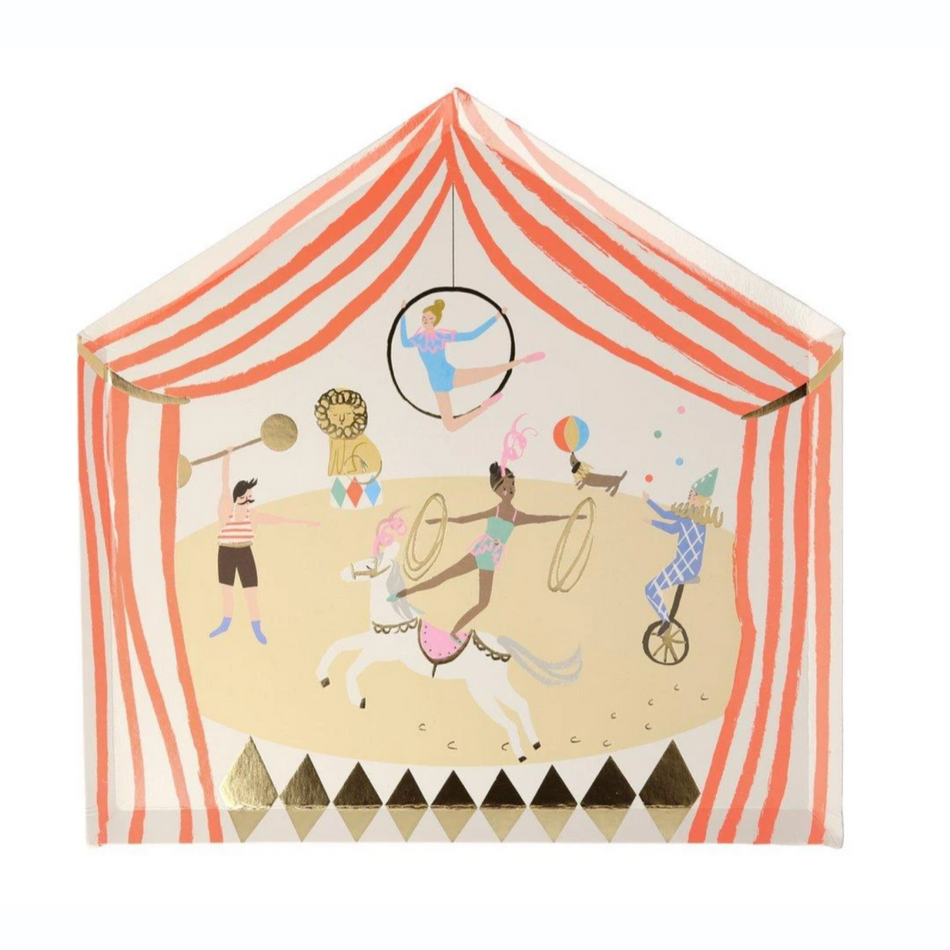 Circus Dog Paper Napkins on DLK – Design Life Kids