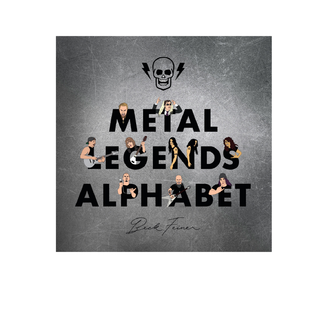 Alphabet Legends Book - Metal – Design Life Kids