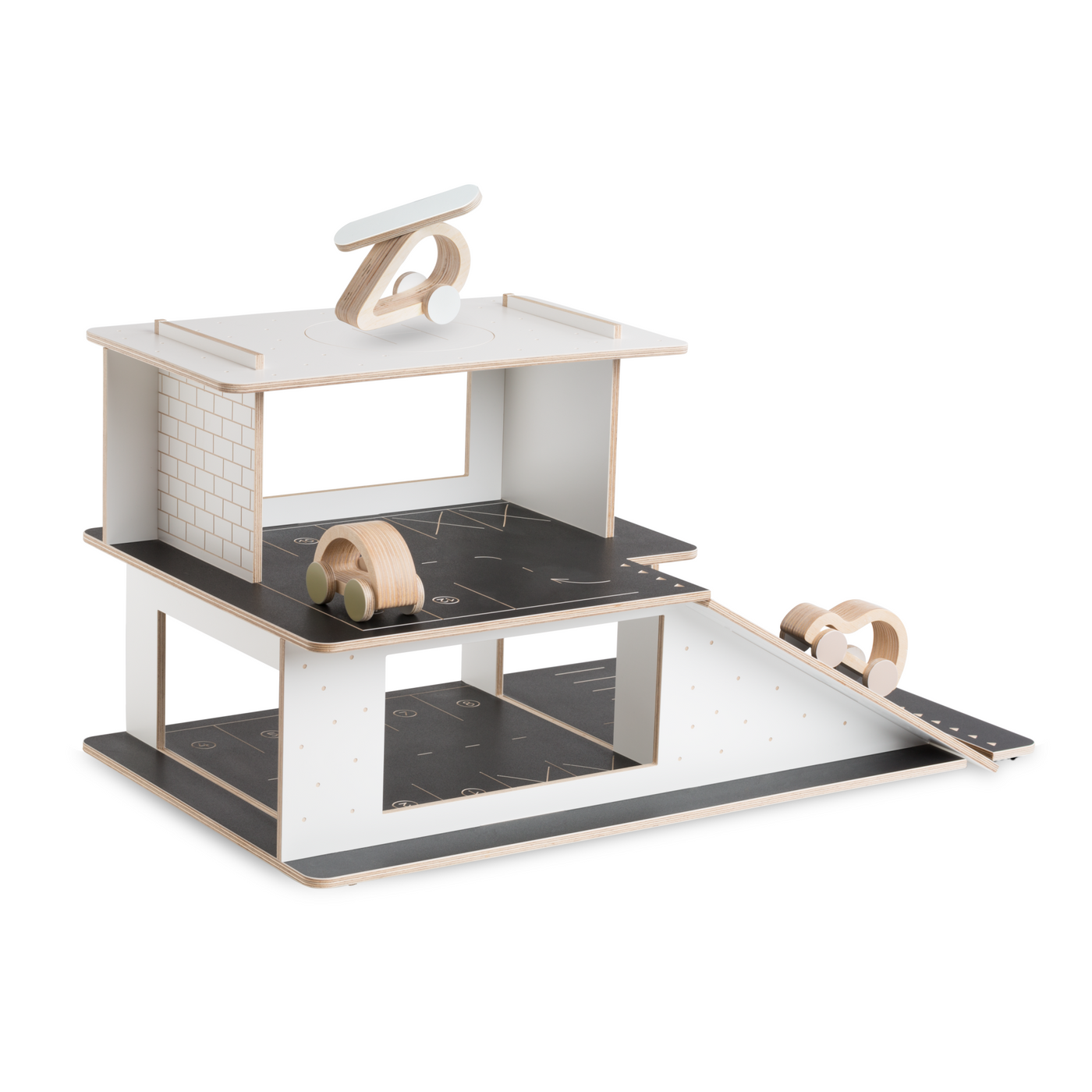 Eco Chalkboard Toy Car Garage on DLK – Design Life Kids
