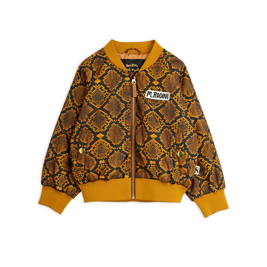 Snake Skin Baseball Jacket Mini Rodini at DLK! – Design Life Kids