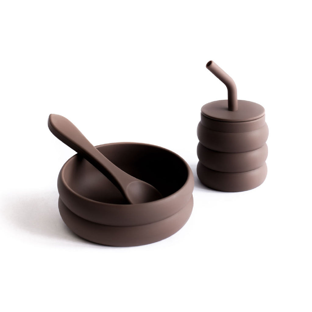 Minna Kids Modern Silicone Dishware Breakfast Set at DLK – Design Life Kids