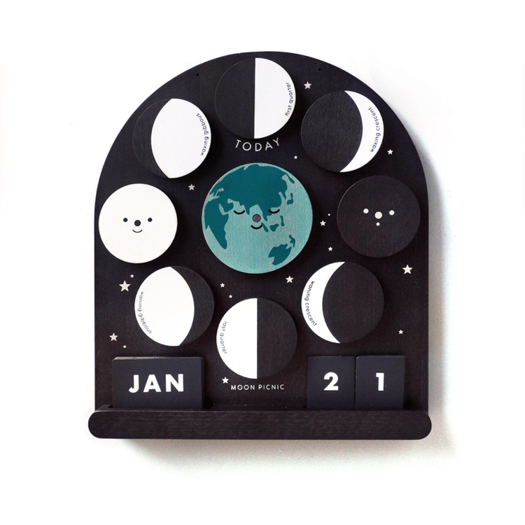 Me & The Moon: Moon Phase Calendar Toy on DLK – Design Life Kids