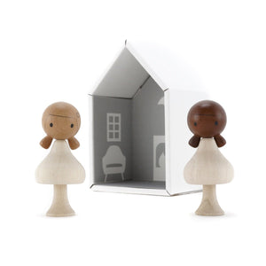 Wooden Dolls on Design Life Kids