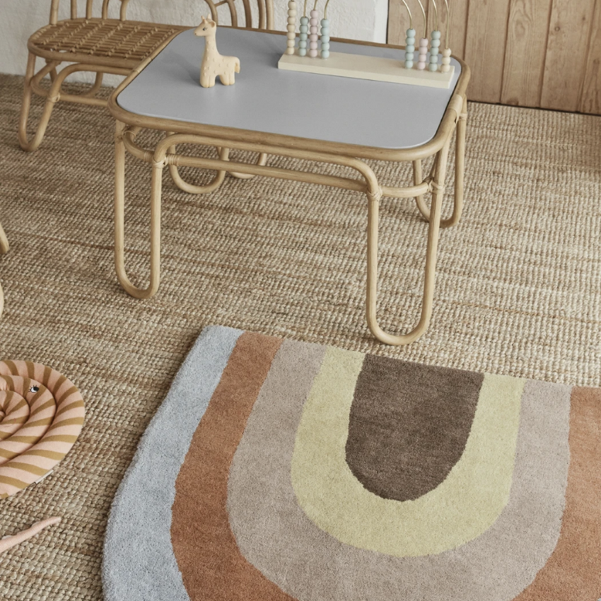 OYOY Rainbow Rug for Kids and Adults – Design Life Kids