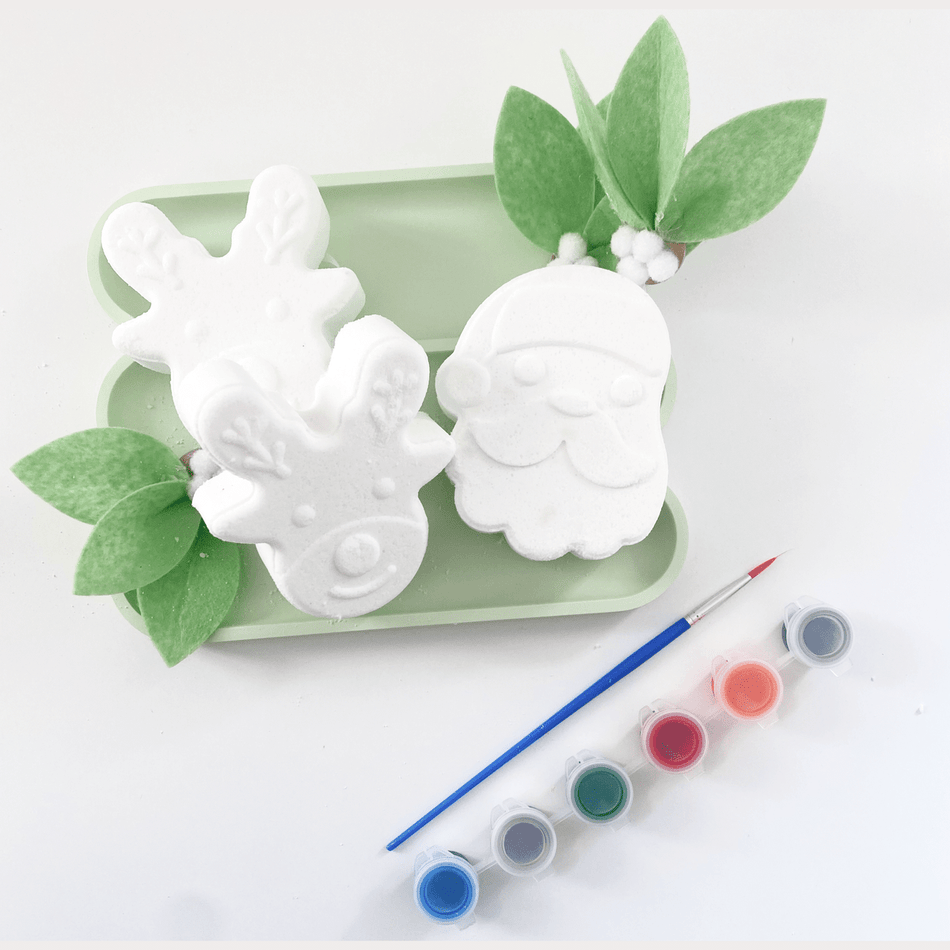 Holiday DIY Bath Set. Paint Your own Kit for Kids and Parties on DLK ...