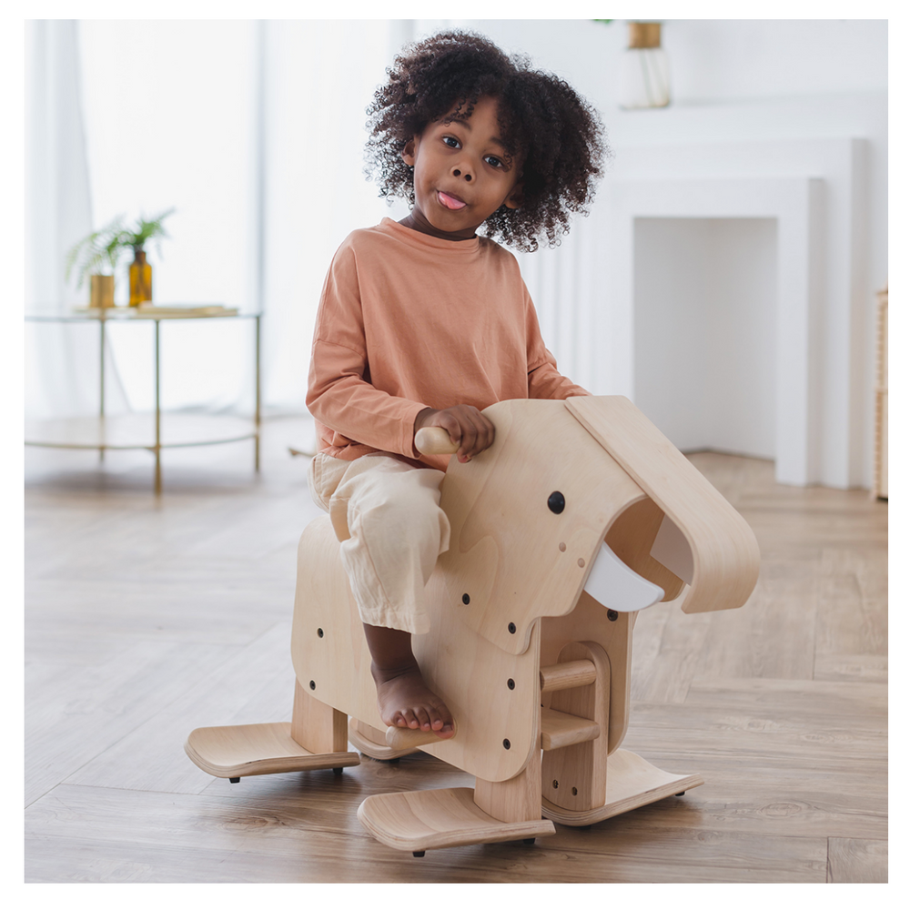 Plan Toys Ride On Elephant on Design Life Kids