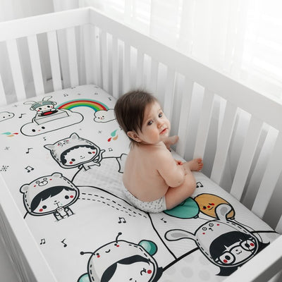 Party In My Crib Crib Sheet – Design Life Kids