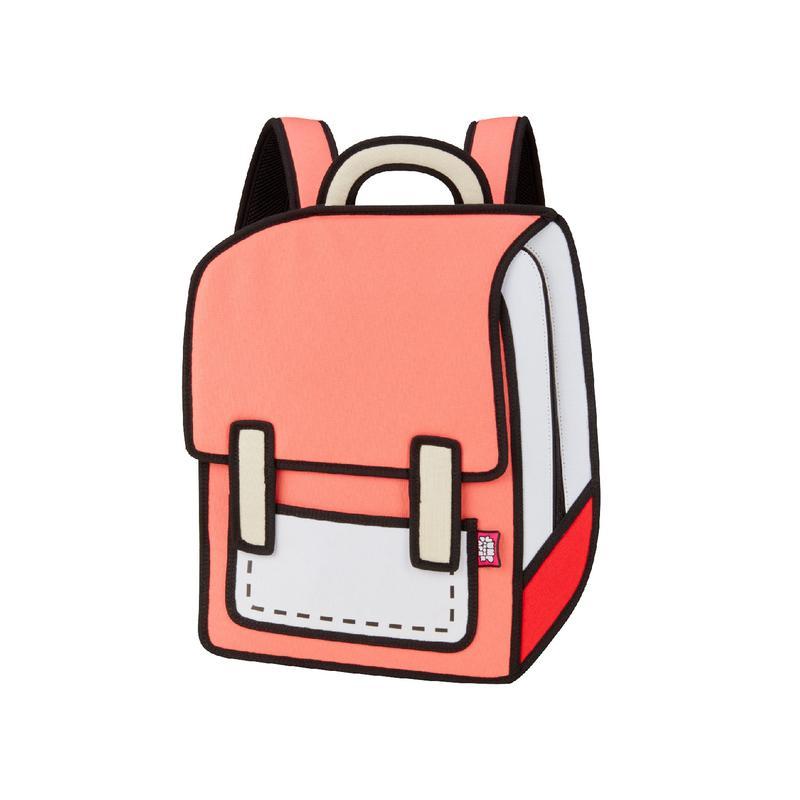 Jump from Paper - 2D Cartoon Spaceman Backpack – Design Life Kids