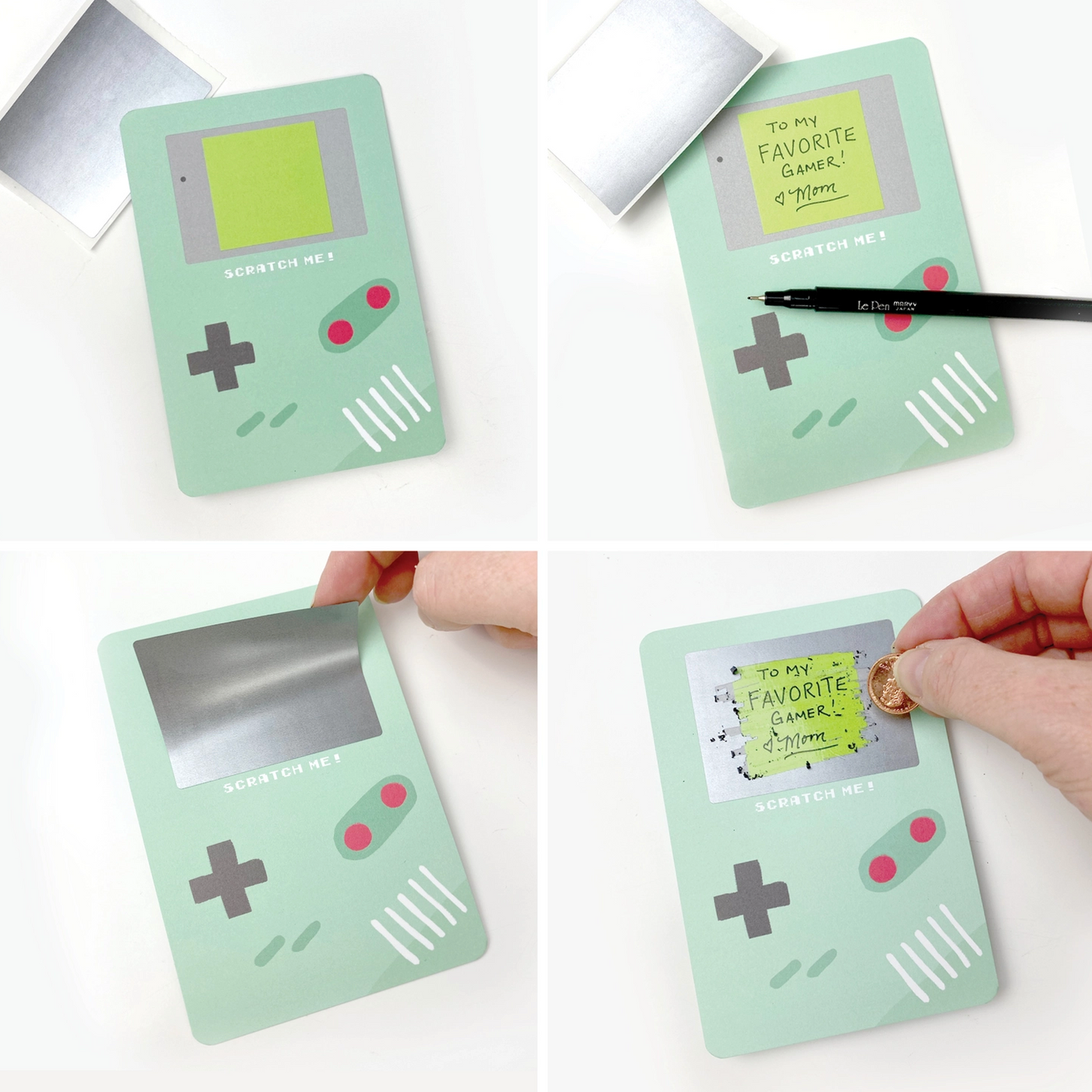 Scratch-A-Game Valentines on DLK – Design Life Kids