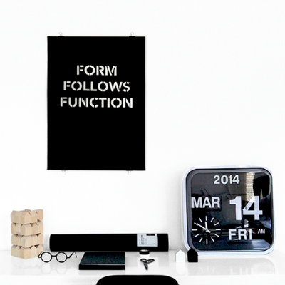 Cinqpoints Form Follows Function Art Print – Design Life Kids