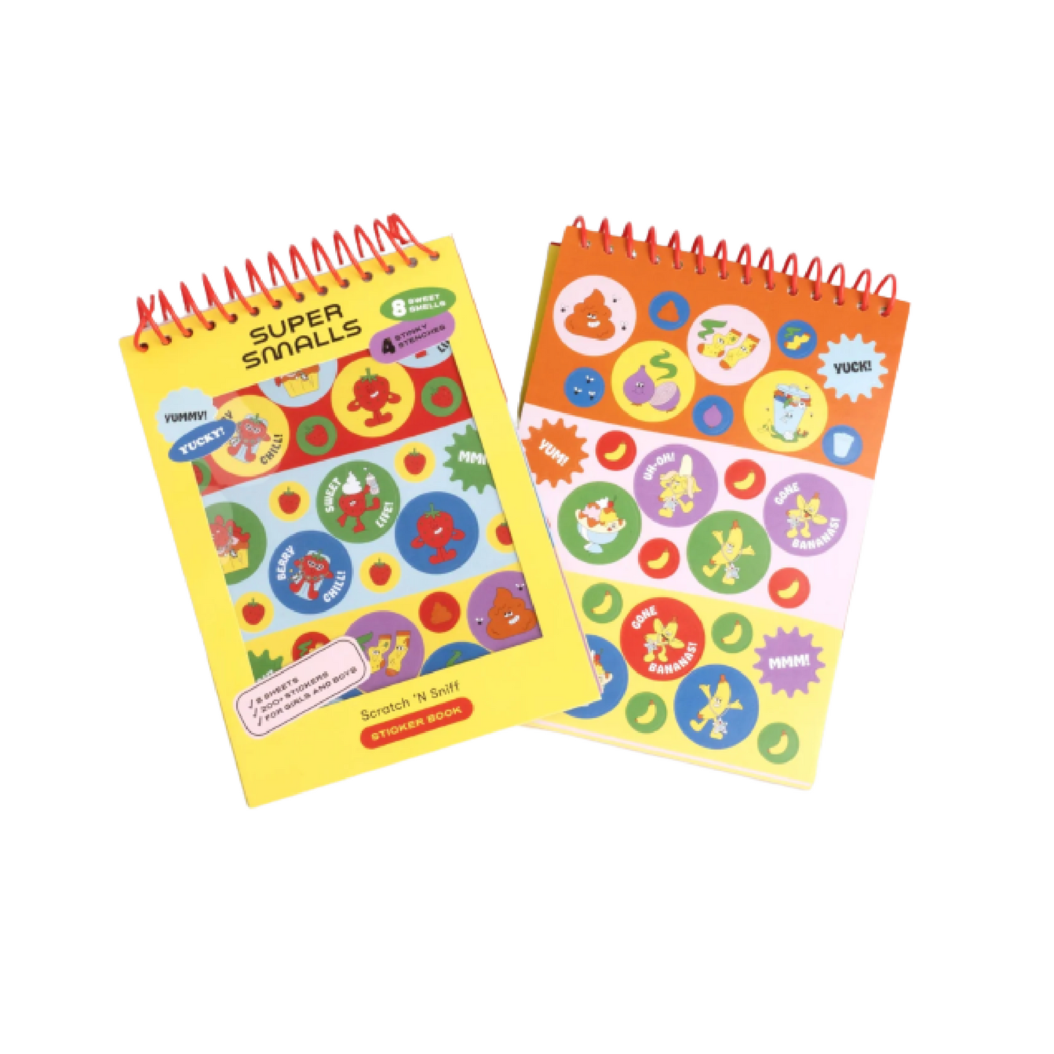Super Smalls Scratch n' Sniff Sticker Book – Design Life Kids