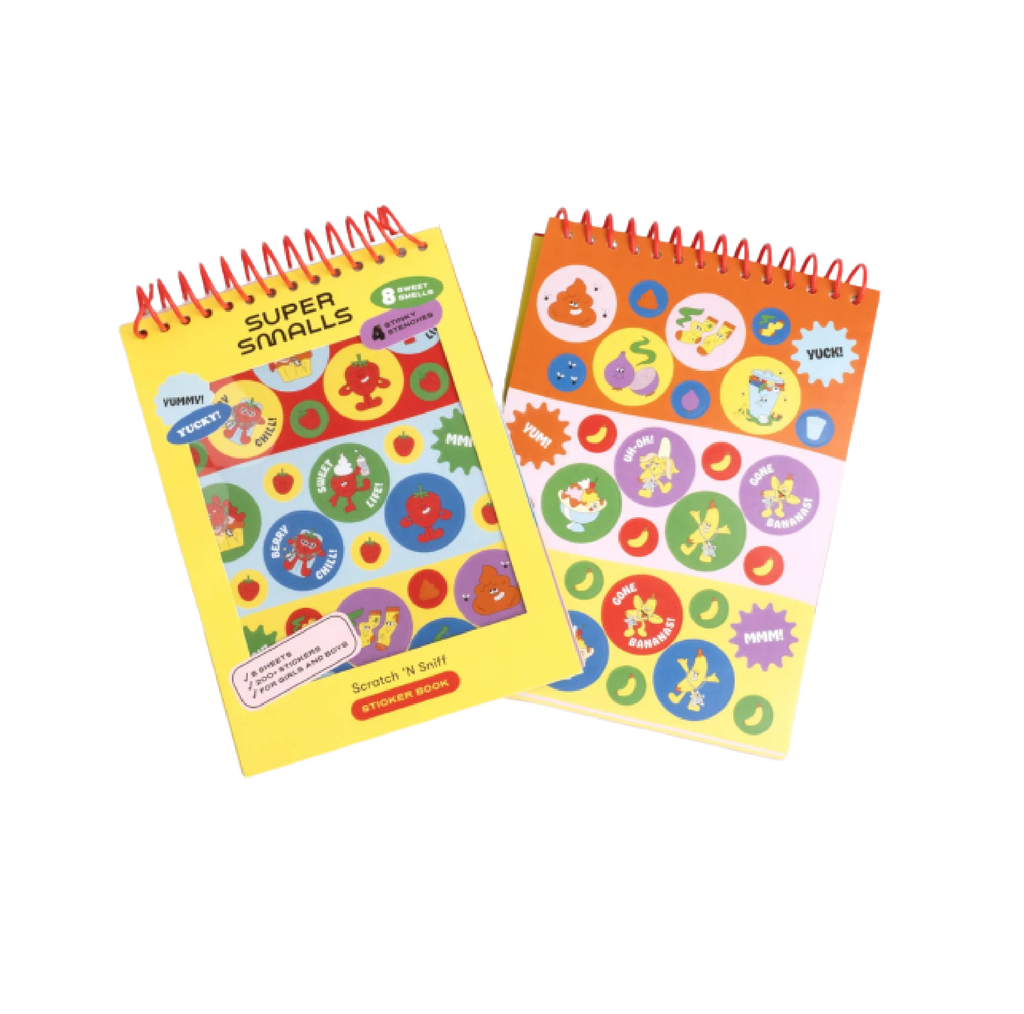 Super Smalls Scratch n' Sniff Sticker Book – Design Life Kids