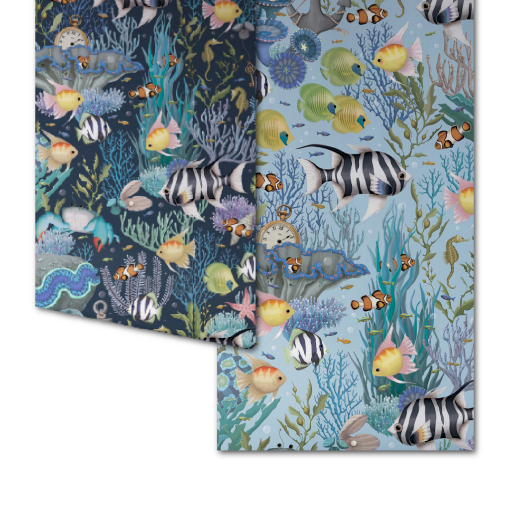 Fleur Harris Treasure Reef Ocean Wallpaper Collection – Design Life Kids