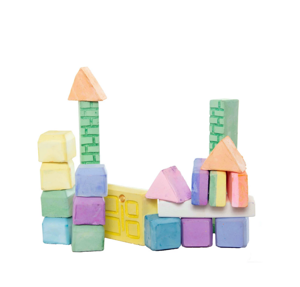 Twee Castle Shaped Chalk Set on Design Life Kids