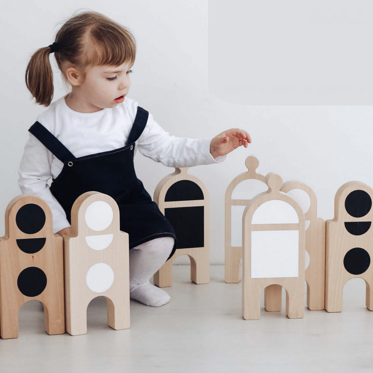 Large Wooden Village Blocks on Design Life Kids