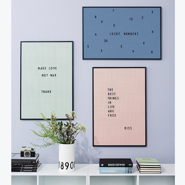 Design Letters Arne Jacobsen Message Board – Design Life Kids