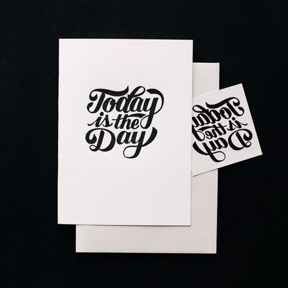 Today is the Day Tattoo Greeting Card at DLK – Design Life Kids