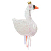 Beautiful Large Iridescent Swan Piñata on Design Life Kids
