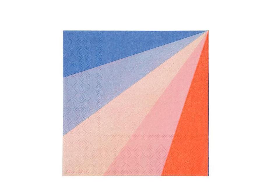 Color Wheel Party Napkins. Shop party supplies at DLK – Design Life Kids