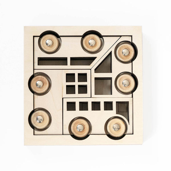 Wooden Toy Car Auto Puzzle on DLK – Design Life Kids