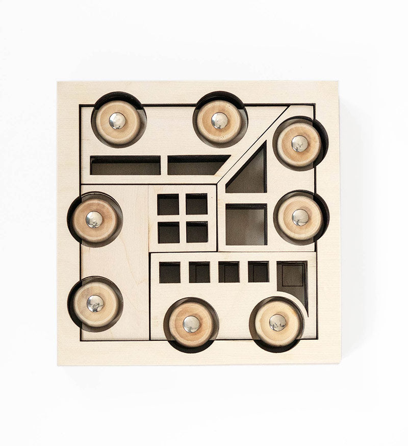 Wooden Toy Car Auto Puzzle on DLK – Design Life Kids